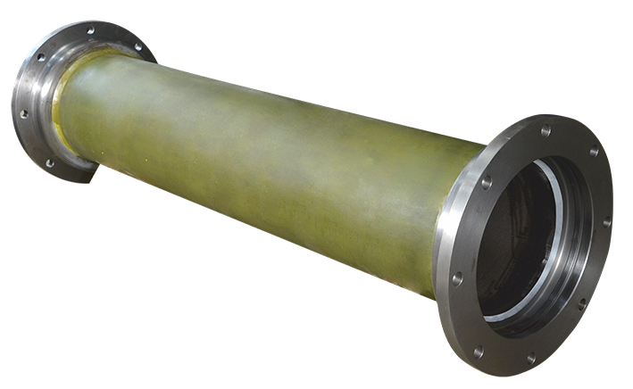 Pipe with flange assembly – C-Tech